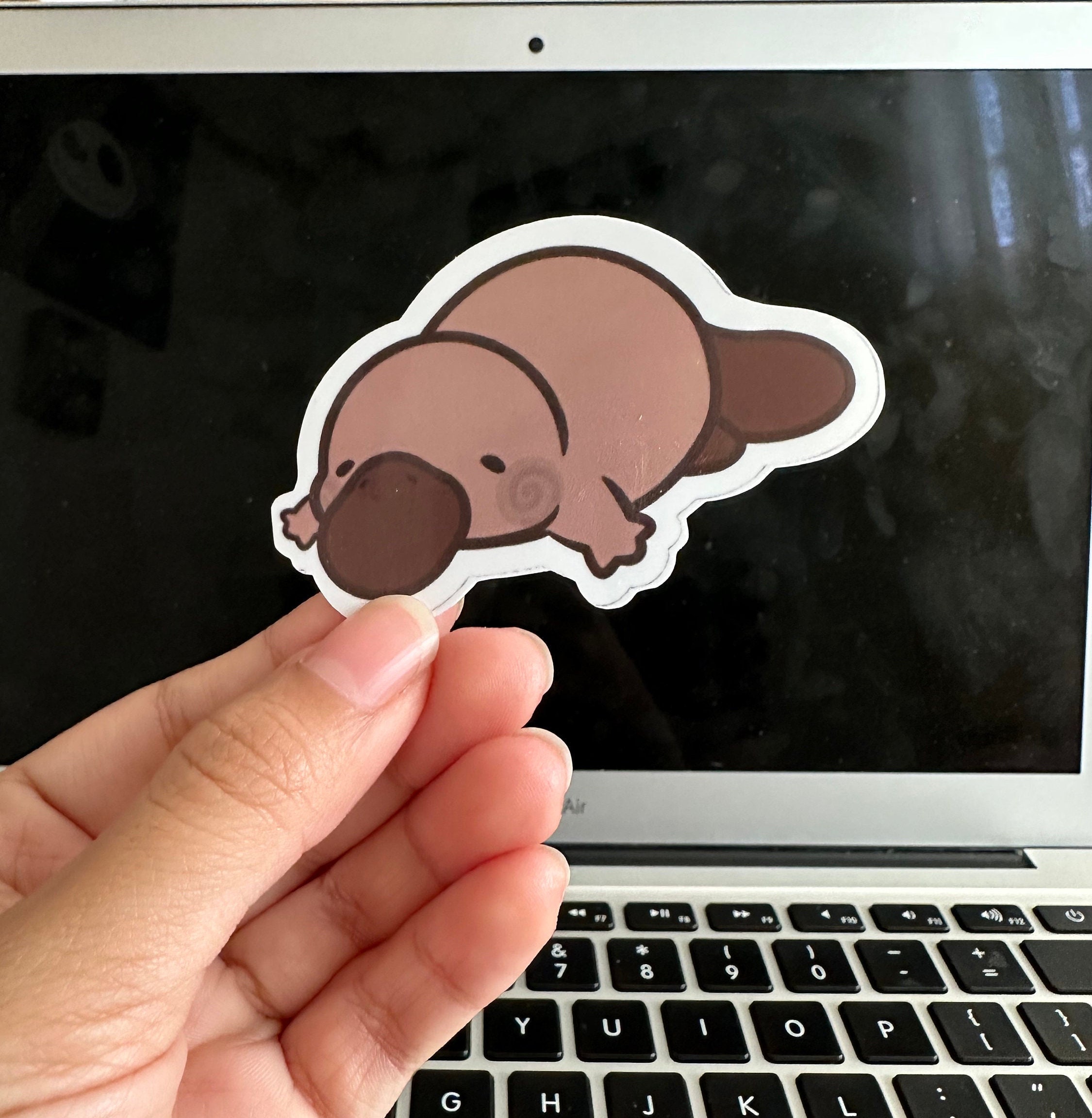 Platypus Sticker | Laptop Stickers | Vinyl Stickers | Animal Stickers ...