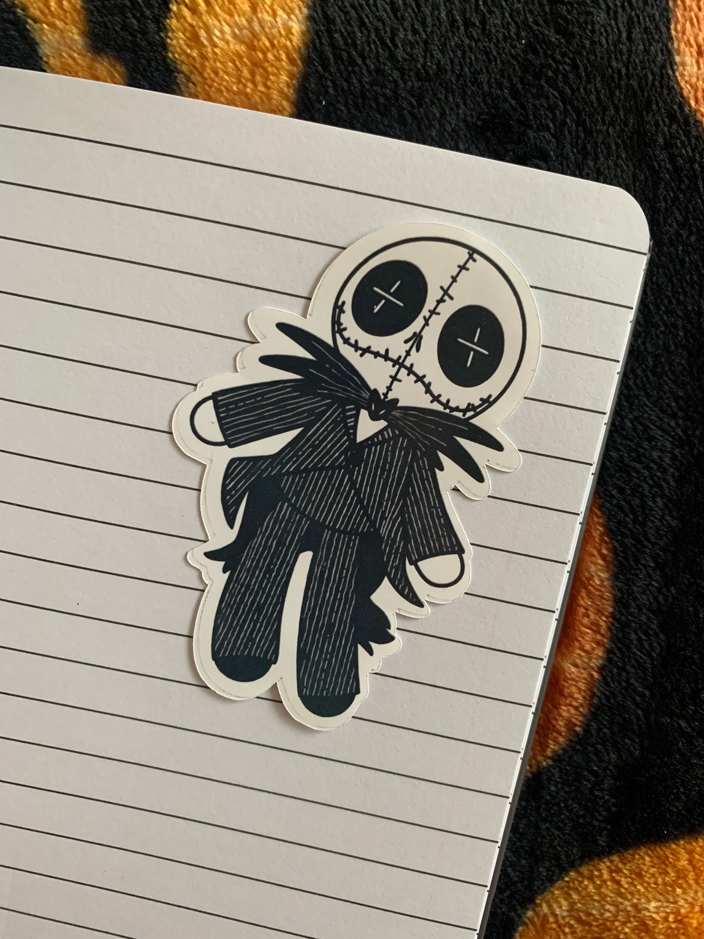 Rag Doll Jack Skellington Sticker Laptop Stickers Vinyl - Etsy