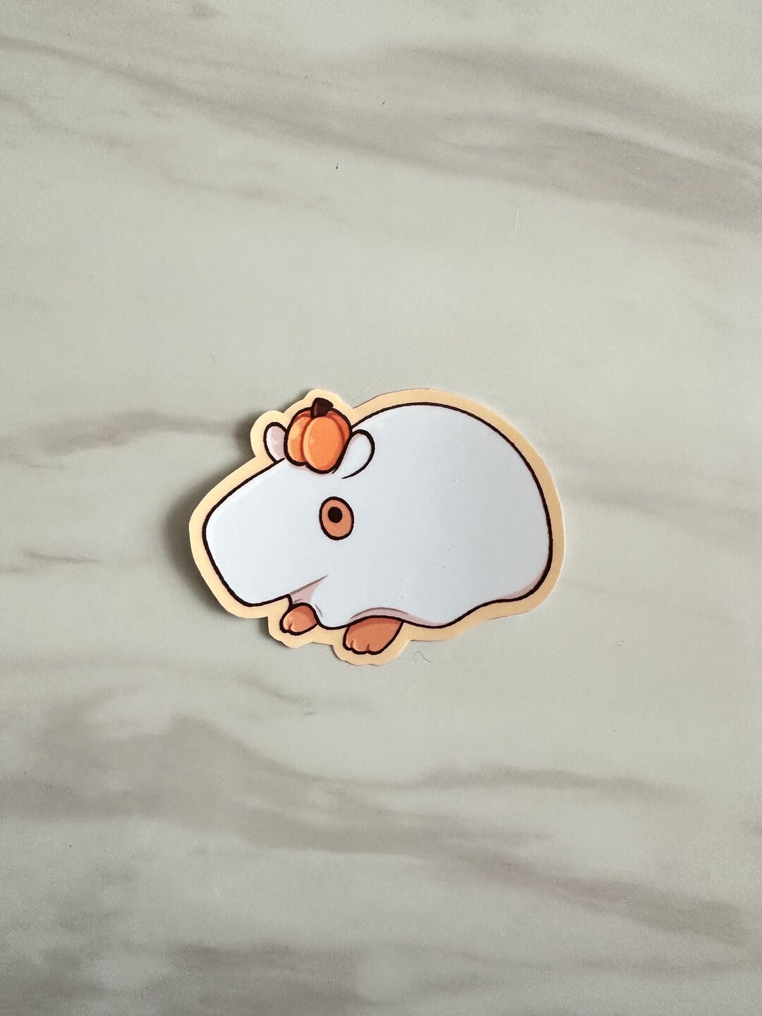 Ghost Capybara Stickers | Fall Stickers | Vinyl Stickers | Laptop ...