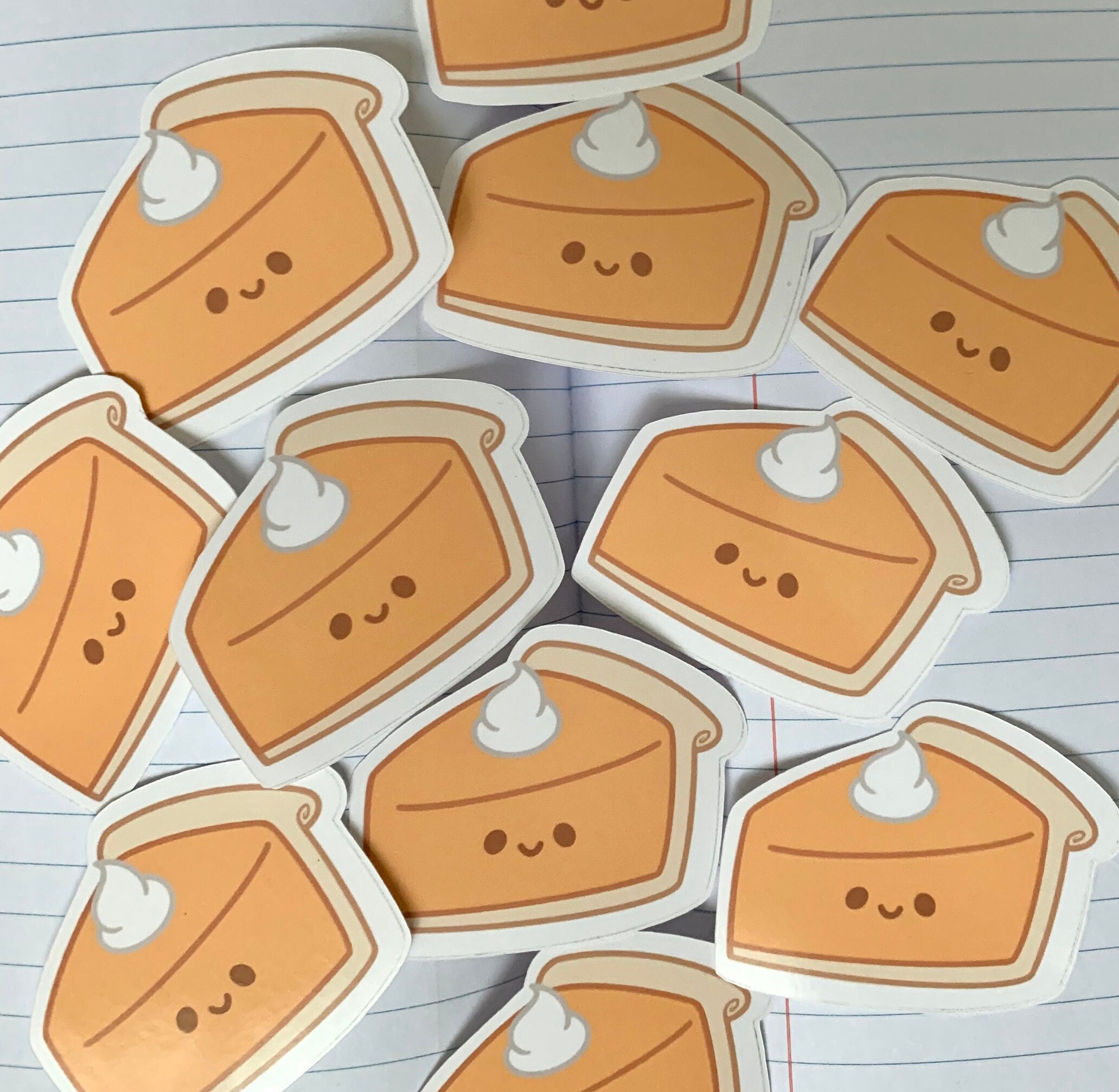 Pumpkin Pie Sticker | Fall Stickers | Vinyl Stickers | Laptop Stickers ...