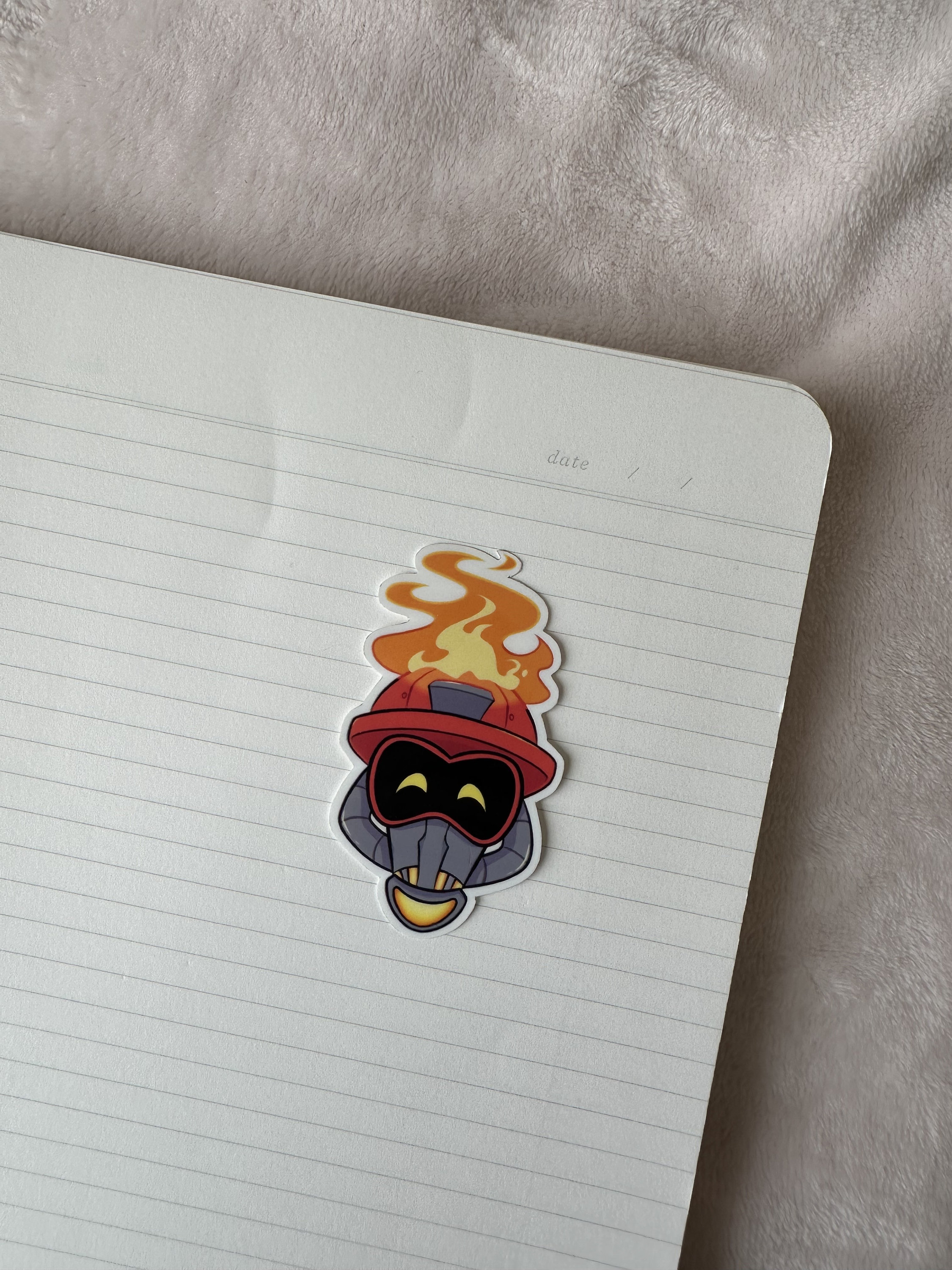 Flint Bonpyre Sticker Laptop Stickers Kawaii Stickers Cute Stickers ...