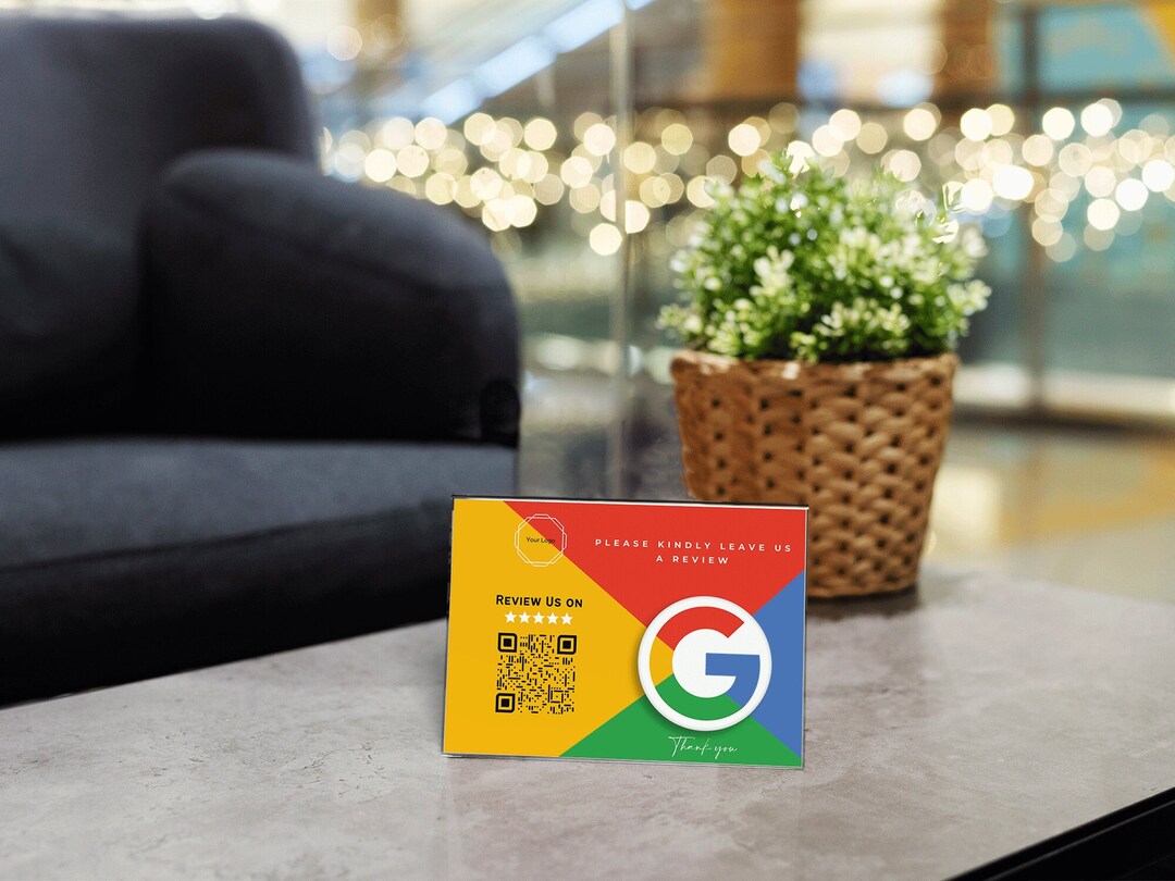 Google Reviews Sign Template, Google Reviews QR Code, Review on Google ...