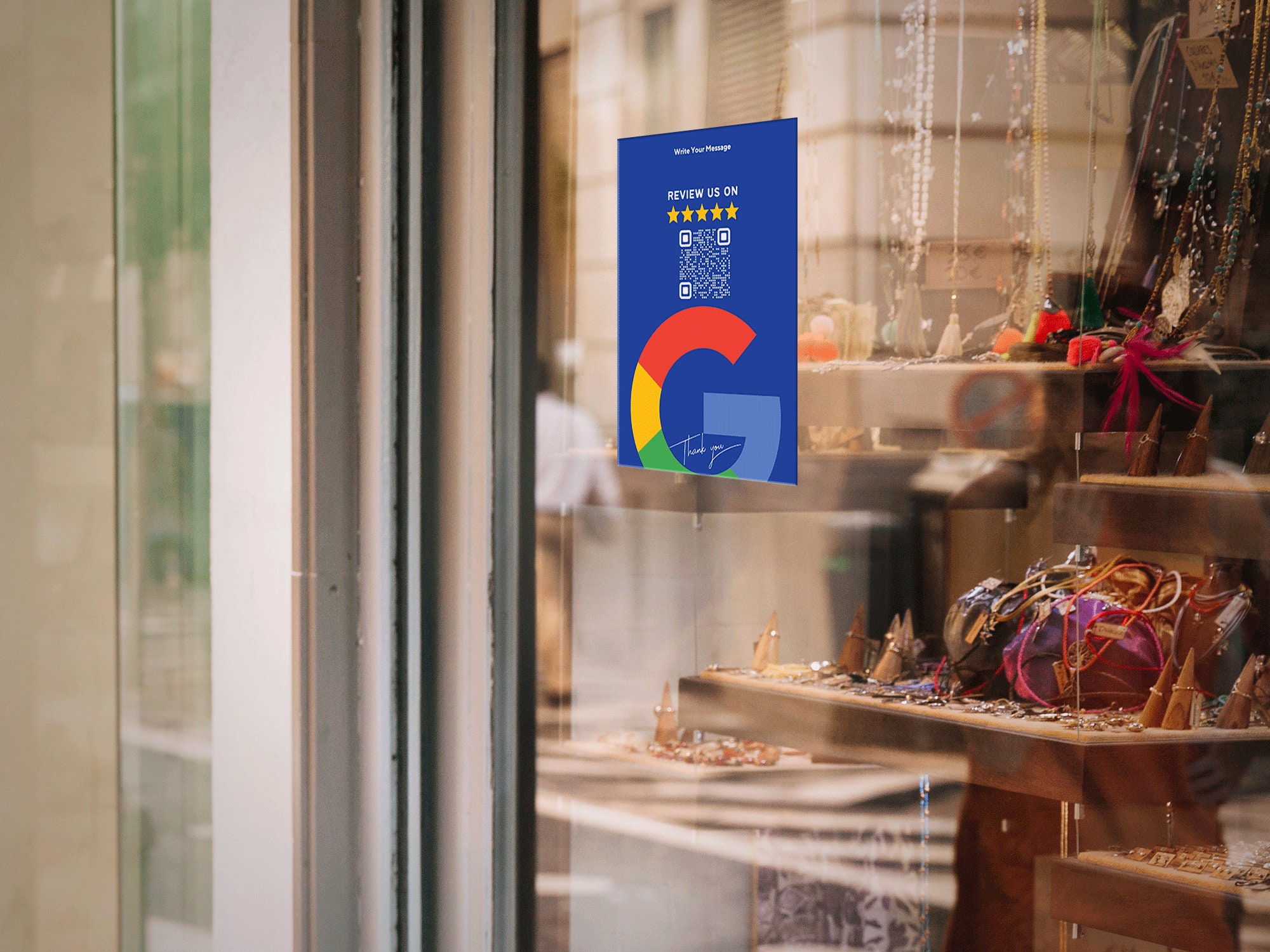 Google Reviews QR Code, Google Review Sign Template, Review on Google ...
