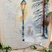 Narnia Lamppost Forest Cross-stitch Embroidery Pattern ; Magic Forest ...
