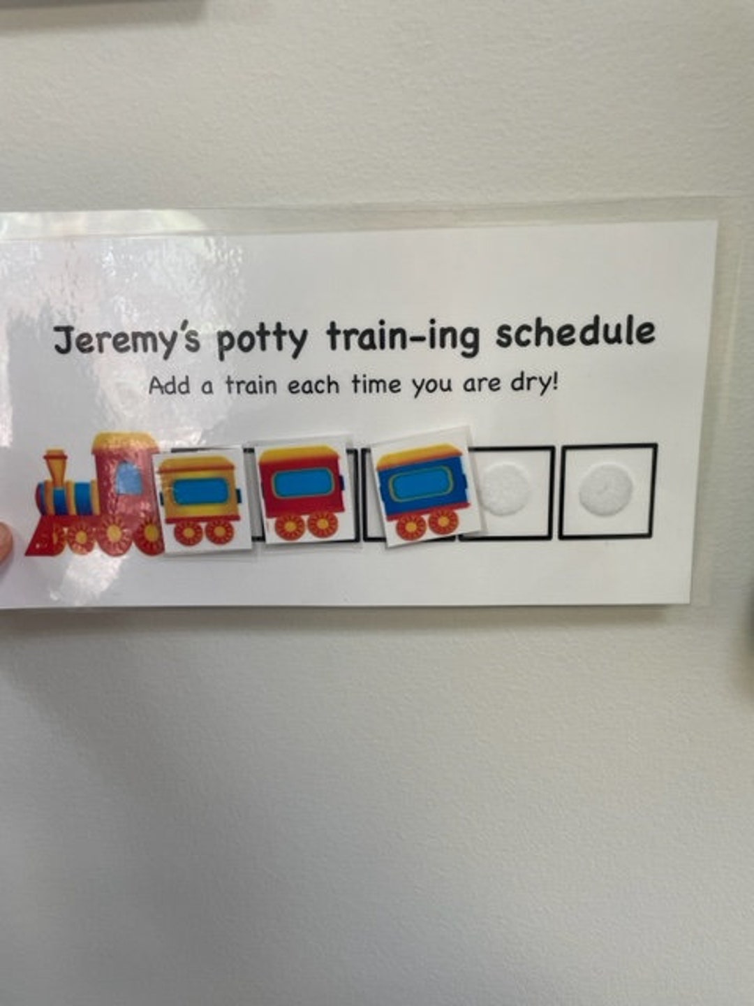 Potty Train-ing Token Board - Etsy