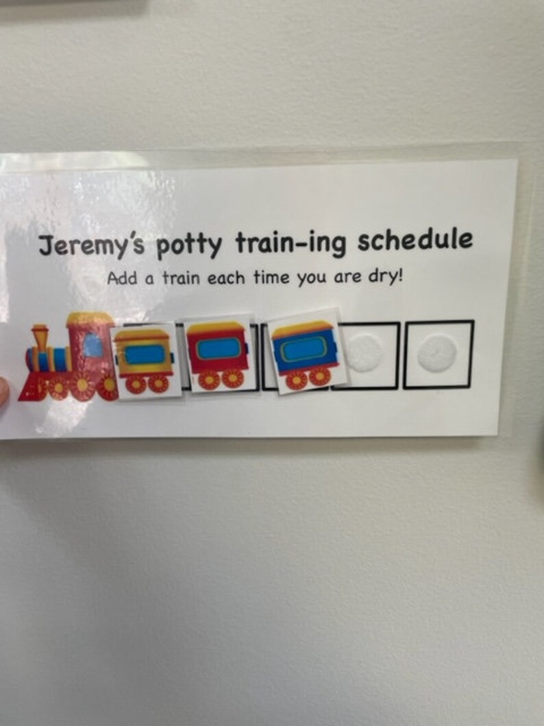 Potty Train-ing Token Board - Etsy