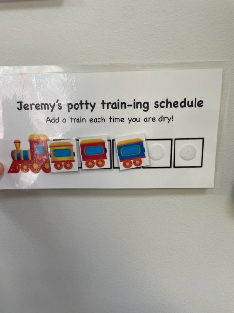 Potty Train-ing Token Board - Etsy
