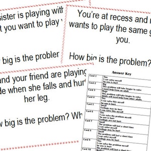 Size of the Problem Task Cards - Etsy