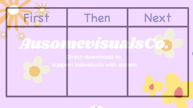 First, Then First, Then, Next Boards - Etsy