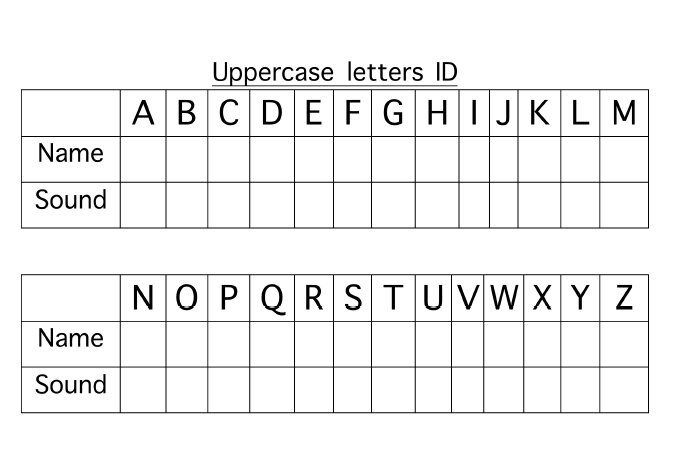 Letter Sound and Letter Identification Assessment - Etsy