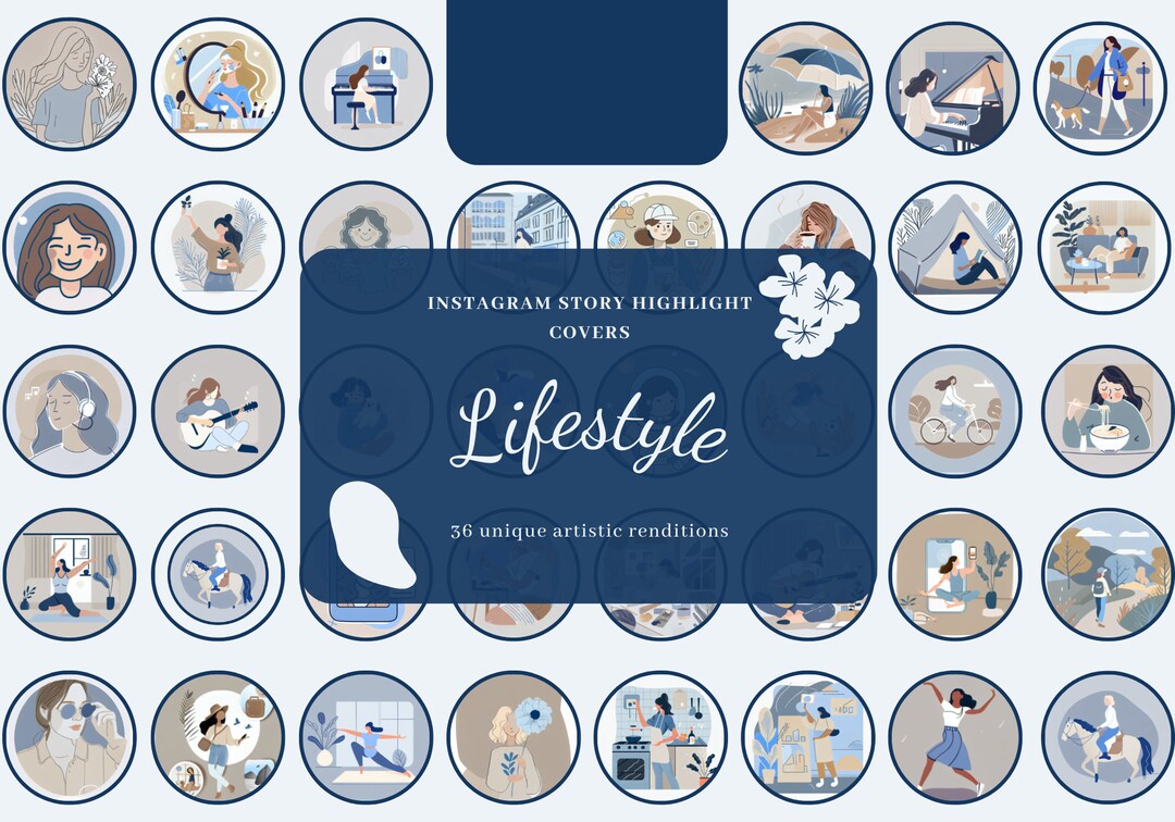 IG Highlights Cover Lifestyle Instagram Highlight Covers Original ...