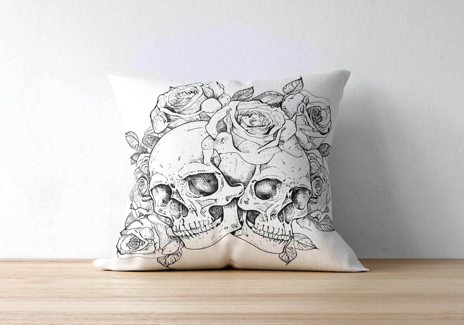 Skulls and Roses Outline SVG Digital Download Clip Art - Etsy