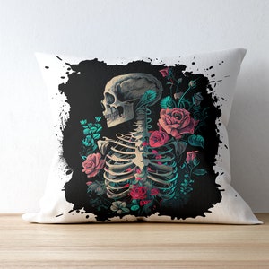 Bones and Rose PNG Clipart Digital Download | Human Anatomical Skeleton ...
