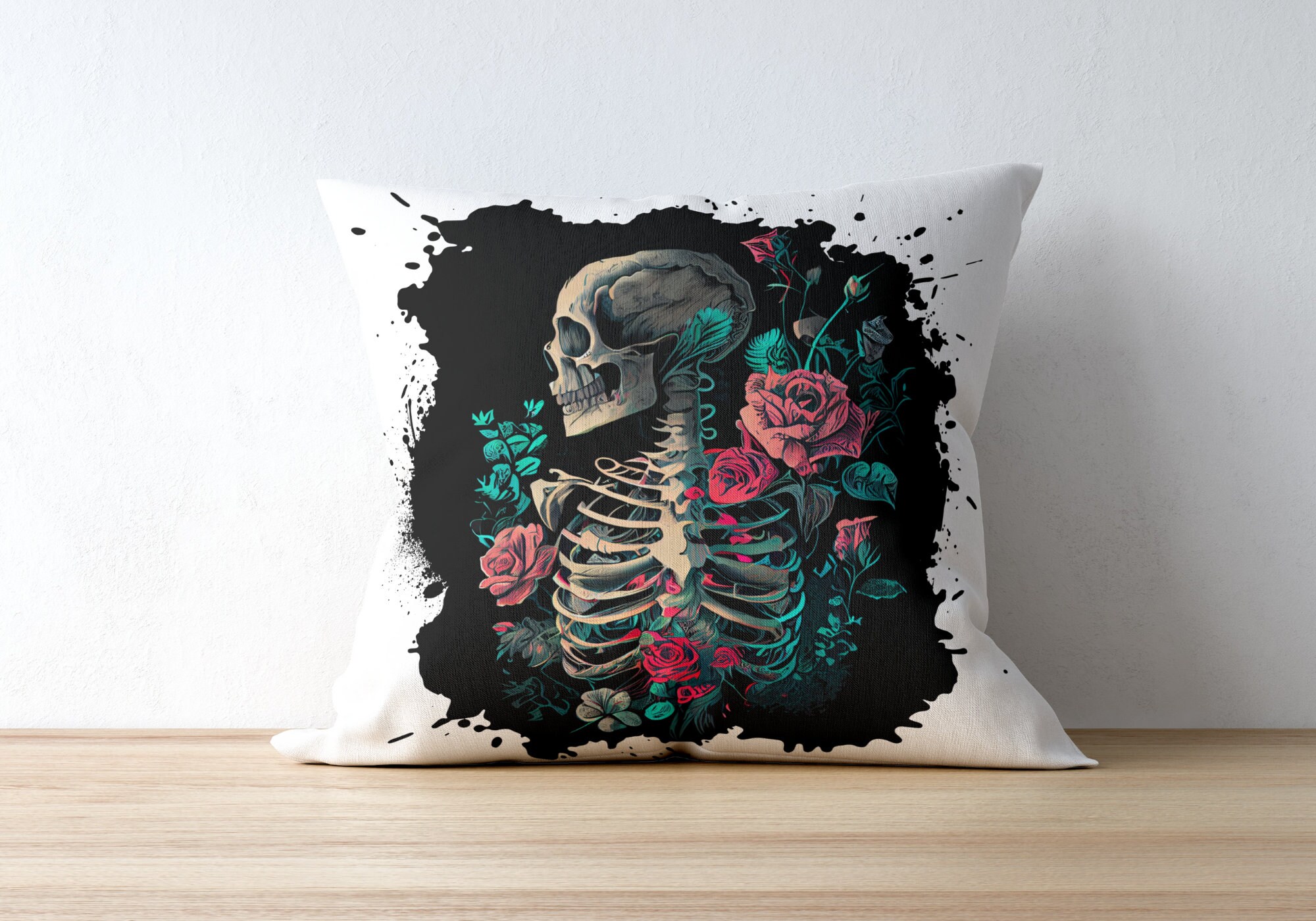 Bones and Rose PNG Clipart Digital Download Human Anatomical - Etsy