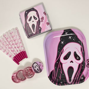 Scream Smoke Kit - Rolling Tray Pre Rolled Cones Grinder Cigarette Case ...