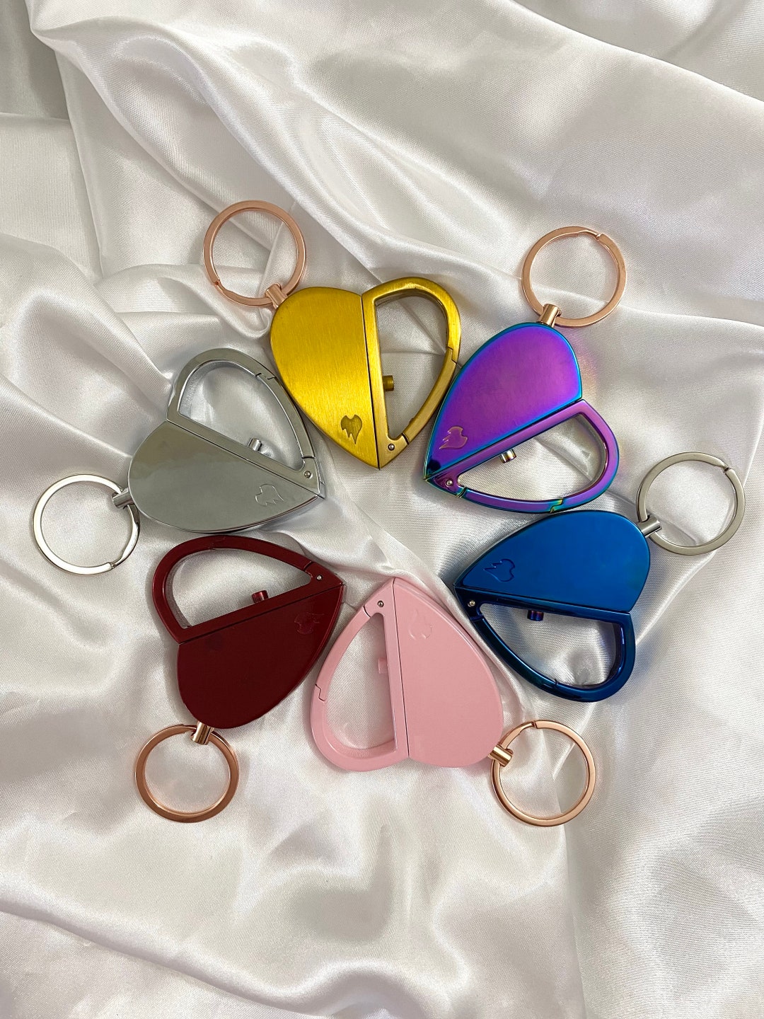 USB Rechargeable Lighter Keychain A- Windproof Female Smoking ...