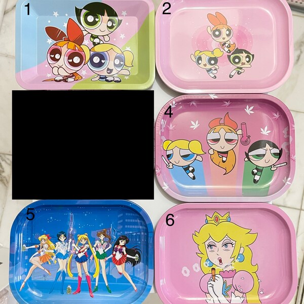 Girly Rolling Tray - Etsy