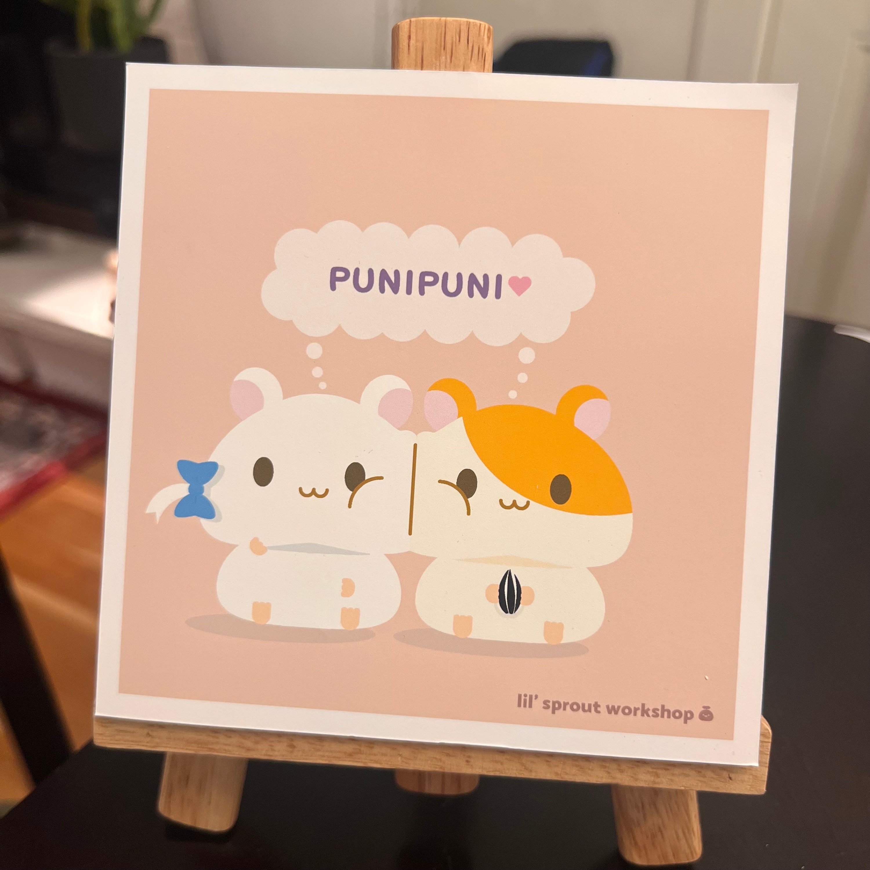 Hamtaro & Bijou - Cheek to Cheek - Etsy