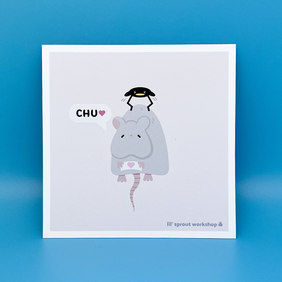 Bo the Mouse & Yu-bird (spirited Away) - Art Print - Etsy