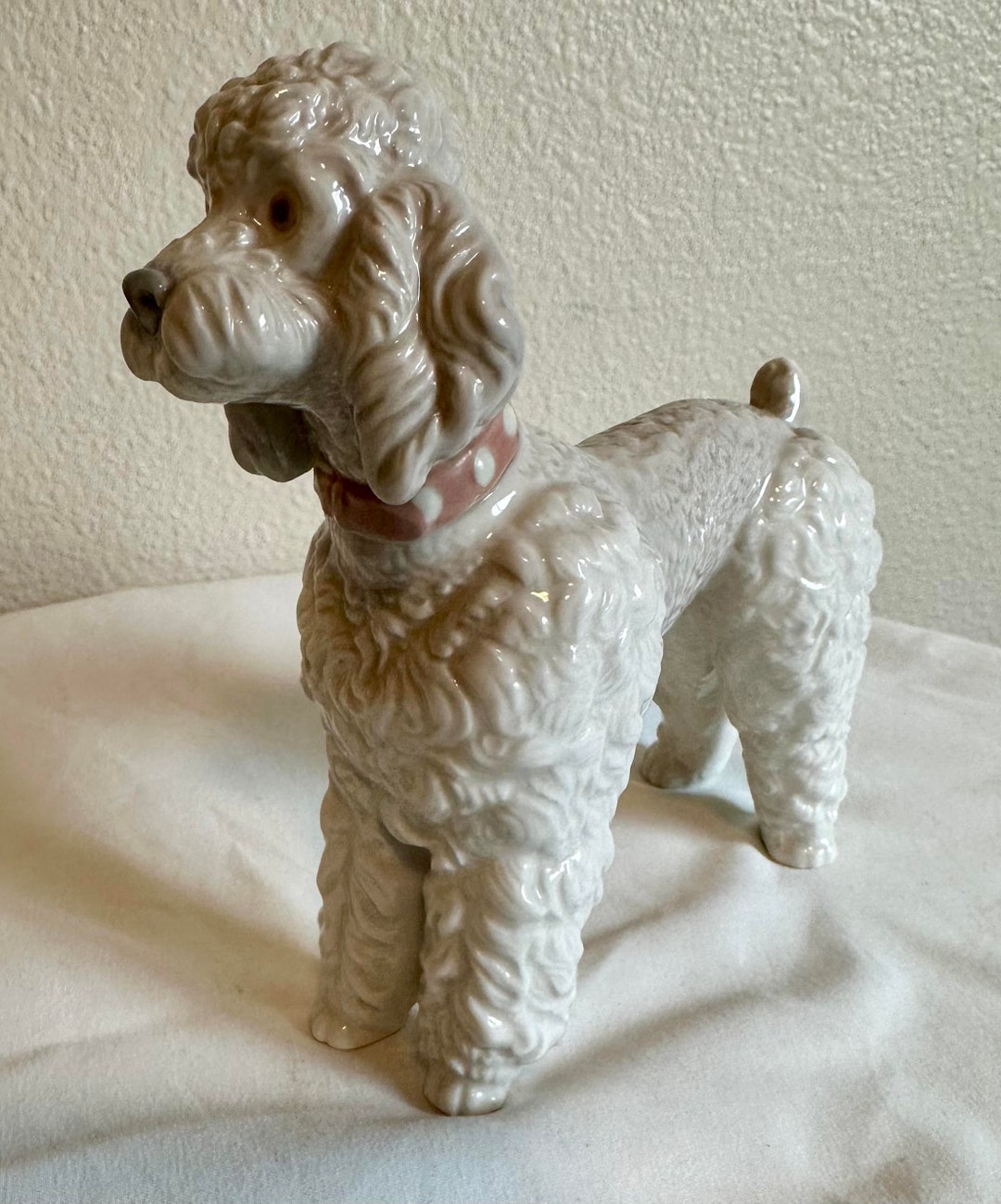 Lladro Porcelain Figurine Poodle, Mint Condition Item #01001259 ...