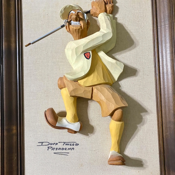 Golf Wood Carving - Etsy