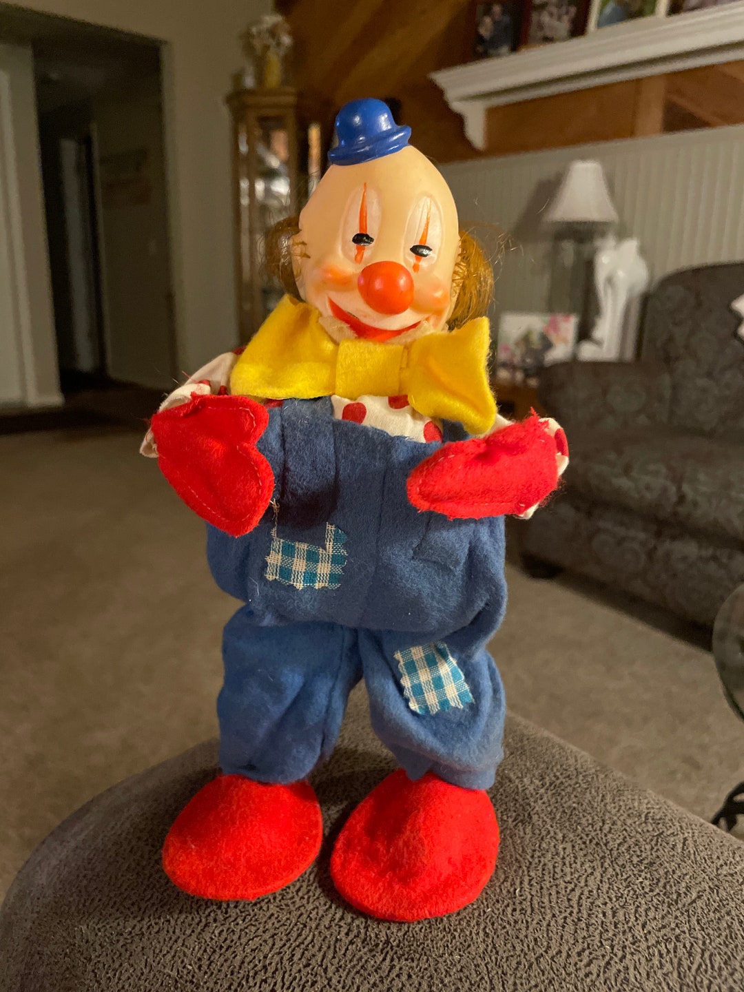 Vintage Clown Toy Figure Japan Doll - Etsy