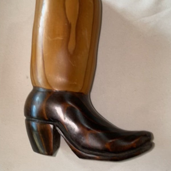 Cowboy Boot Figurine - Etsy
