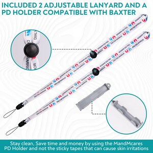 Baxter PD Transfer Set Holder With Adjustable Lanyard - Etsy