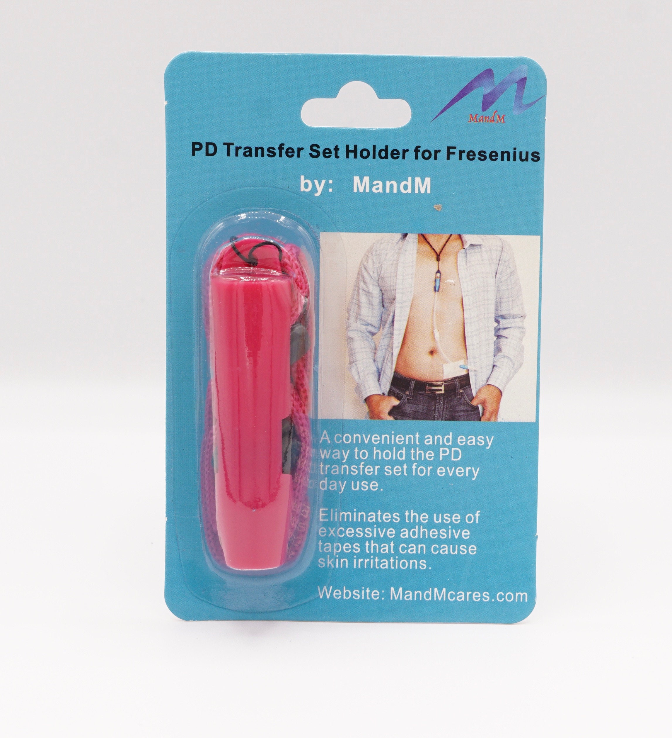 Peritoneal Dialysis Transfer Set Holder With Adjustable Necklace ...