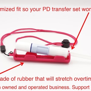 Peritoneal Dialysis Transfer Set Holder for Baxter | Peritoneal ...