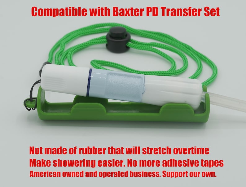 Baxter PD Transfer Set Holder: Adjustable Peritoneal Dialysis Necklace ...