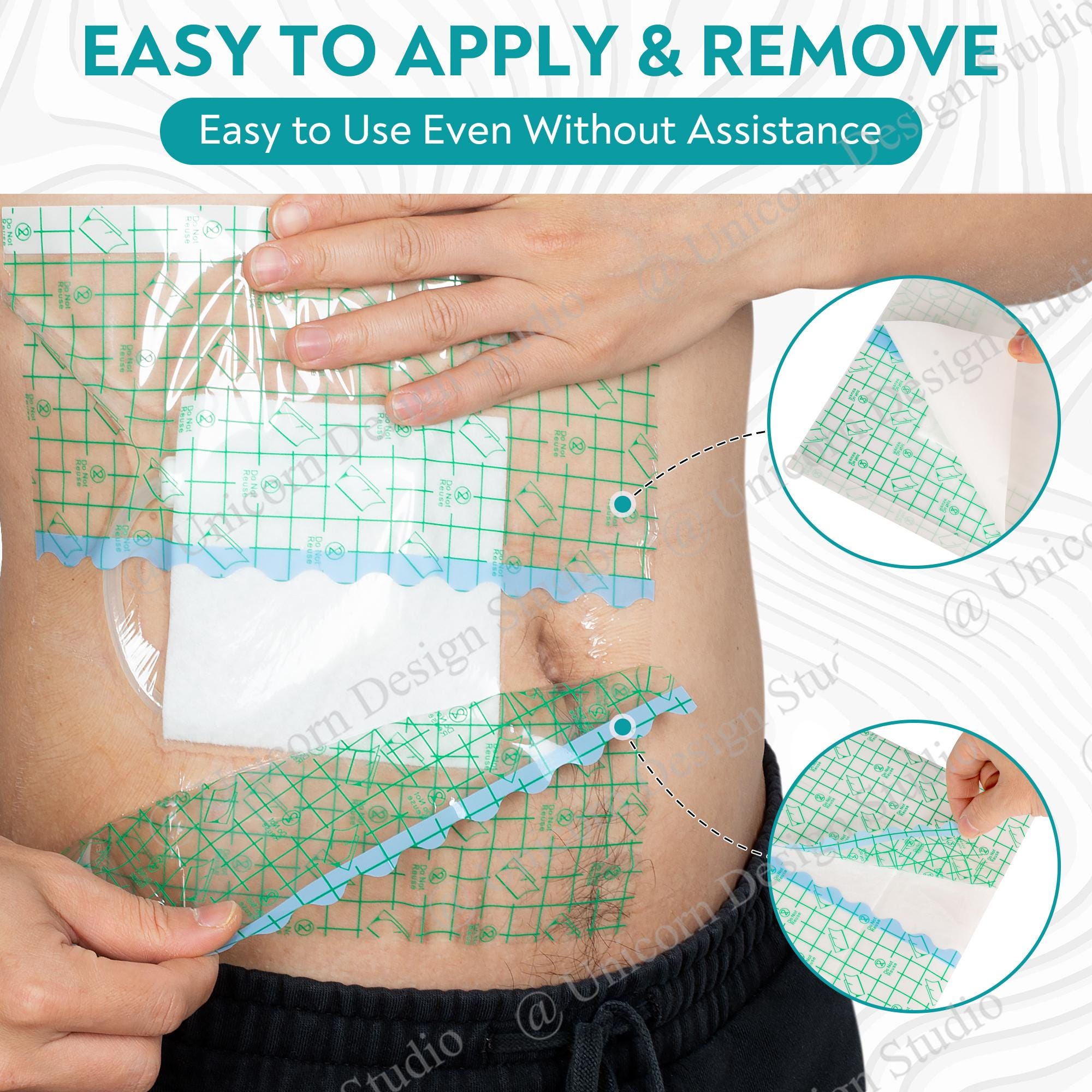Waterproof Shower Shield: Dialysis Catheter & Wound Protection - Etsy