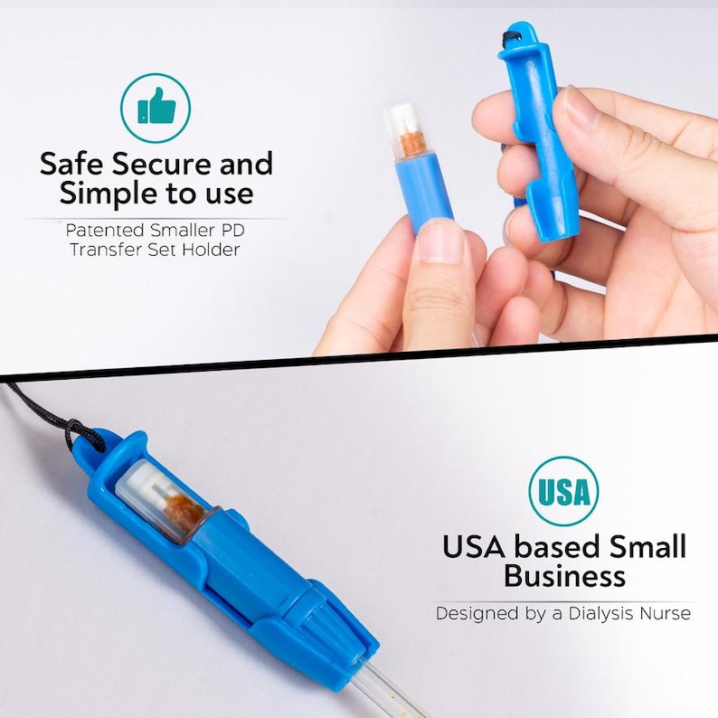 Peritoneal Dialysis Transfer Set Holder: Shower & Daily Wear ...