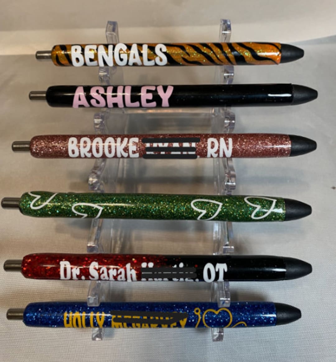 Customizable Refillable Epoxy/resin Pens - Etsy