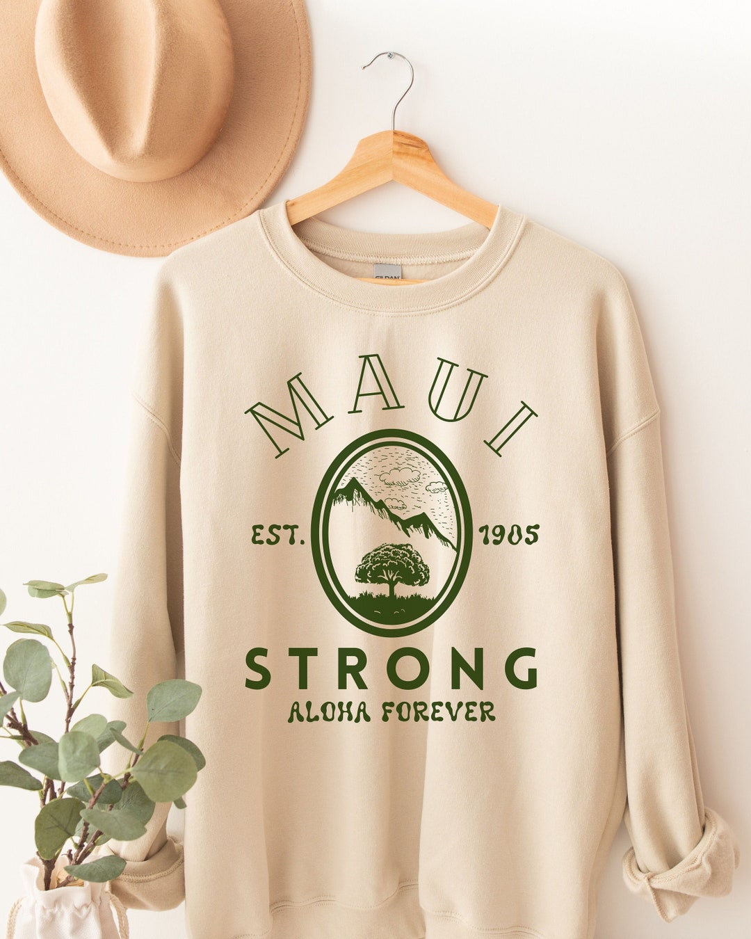 Maui Strong Sweatshirt, Hawaii Sweatshirt, Maui Memories, Lahaina ...