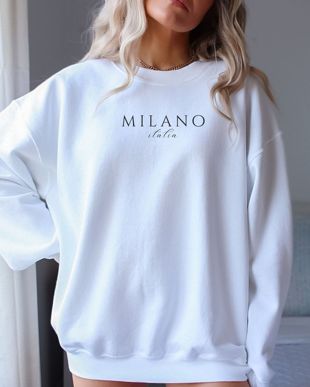 Milano Italia Sweatshirt, Travel in Italia, Milan Fashion, Milan ...
