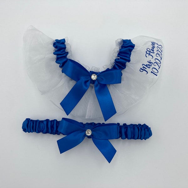 Royal Blue Garter - Etsy