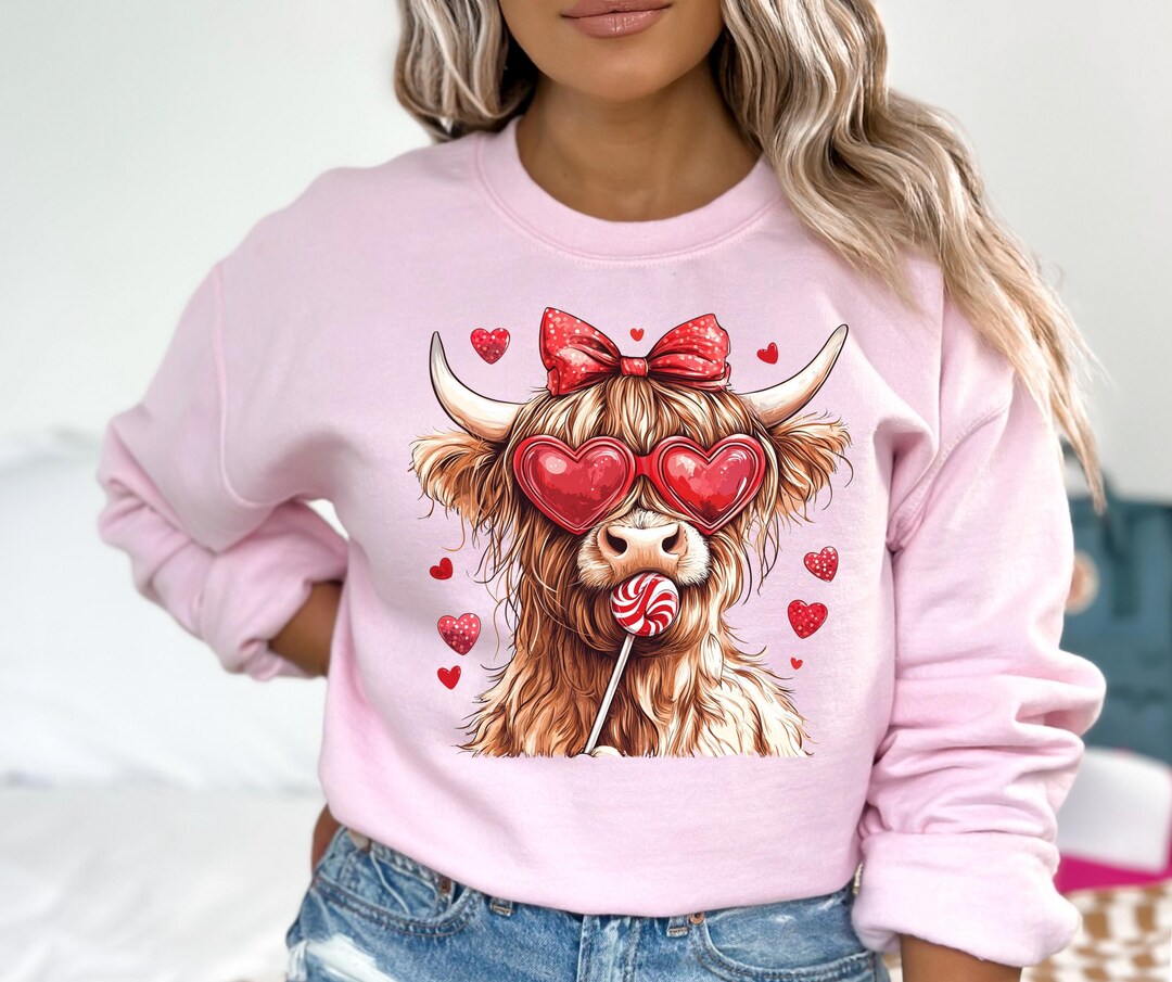 Valentine Cow, Highland Cow, Sucker, Country, Love, Be Mine, Cute ...