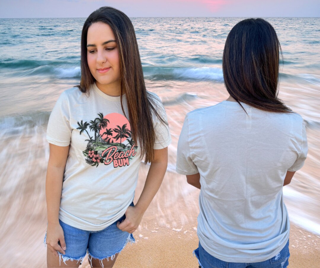 Beach Bum, Beach Tee, Vacation Tee, Tropical T-shirt, Cruise T-shirt ...