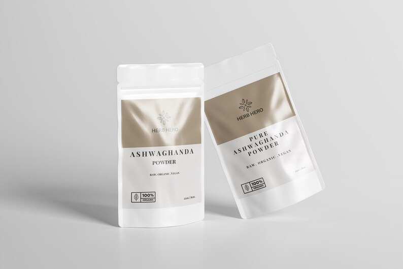 DIY Pouch Label Template – Canva Editable, Instant Download ...