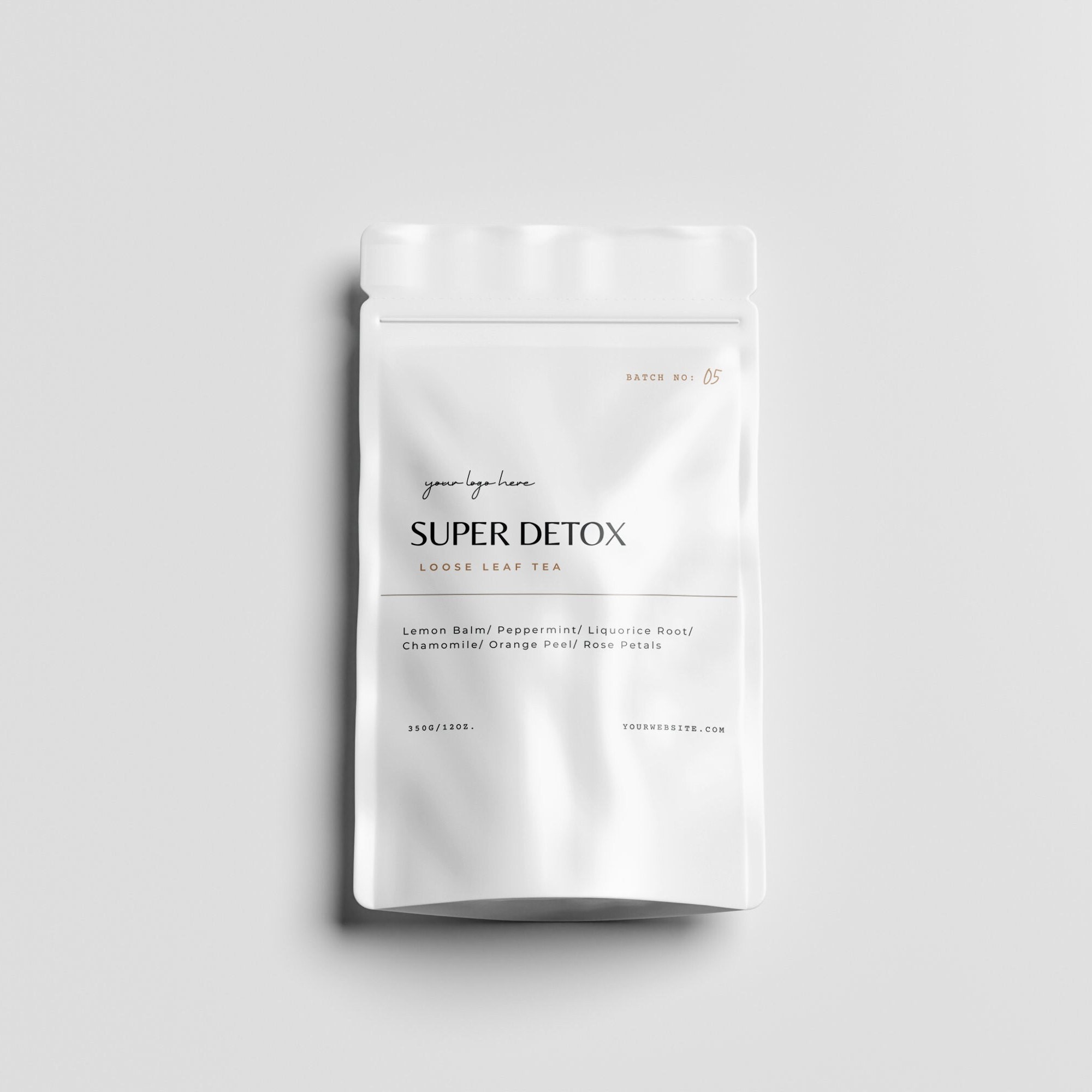 CANVA Editable Label Design for Stand up Pouches - Etsy