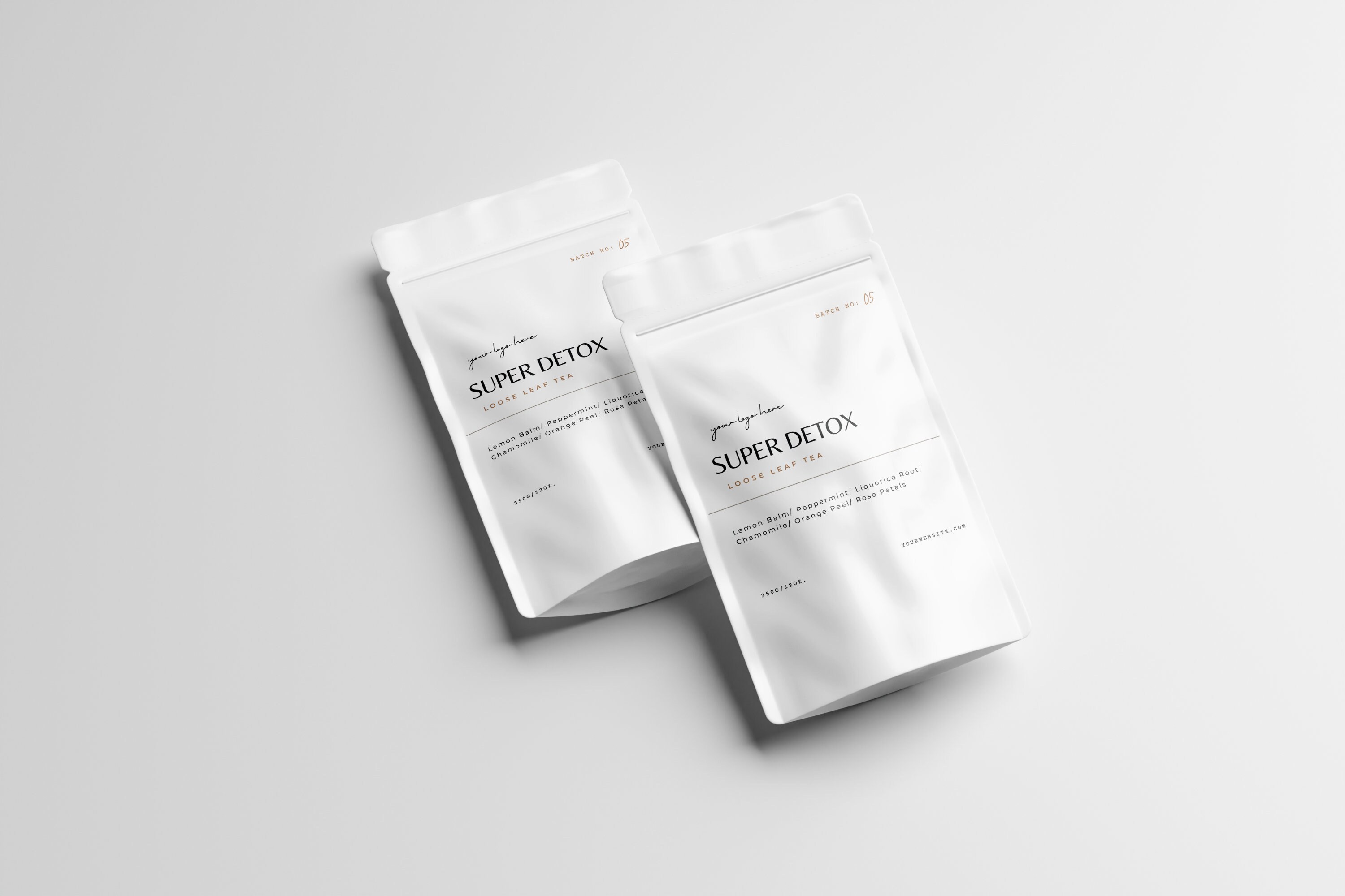 CANVA Editable Label Design for Stand up Pouches - Etsy