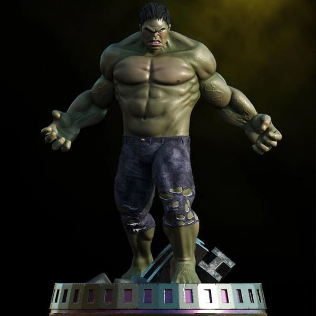 Hulk Custom Resin Sculpture - Etsy