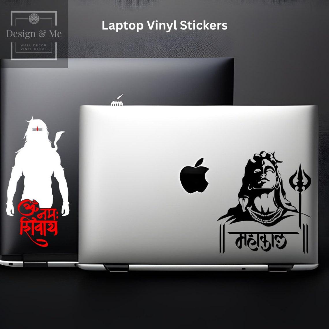 Mahakaal Wall Decals Laptop Stickers, Sacred Hindu Art, Vinyl Car ...