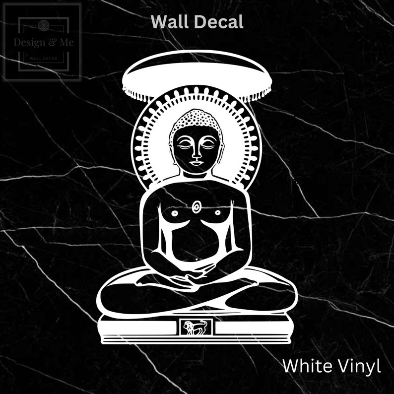 Mahavir Swami Decal, Car Sticker, Wall Decal, Car Decal, Vinyl Decal ...