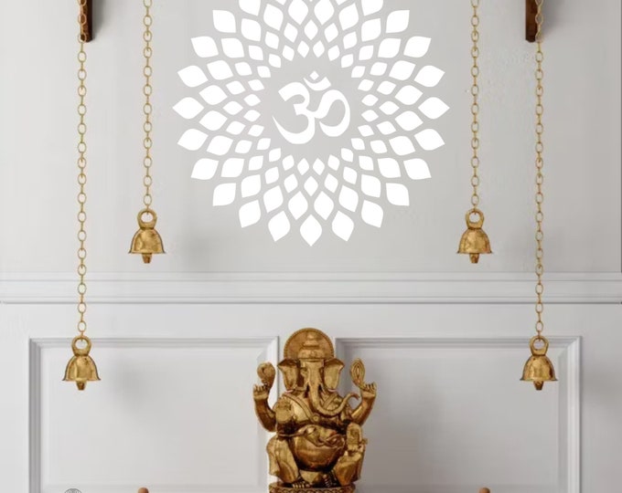 Navkar Mantra Decal, Jainism, Vinyl Wall Decal, Wall Sticker, Car Decal ...