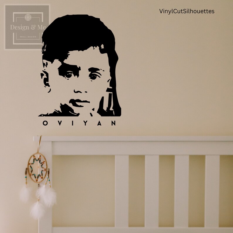 SILHOUETTE PORTRAIT, Vector Image, Vector Tracing, Face Decal, Vinyl ...