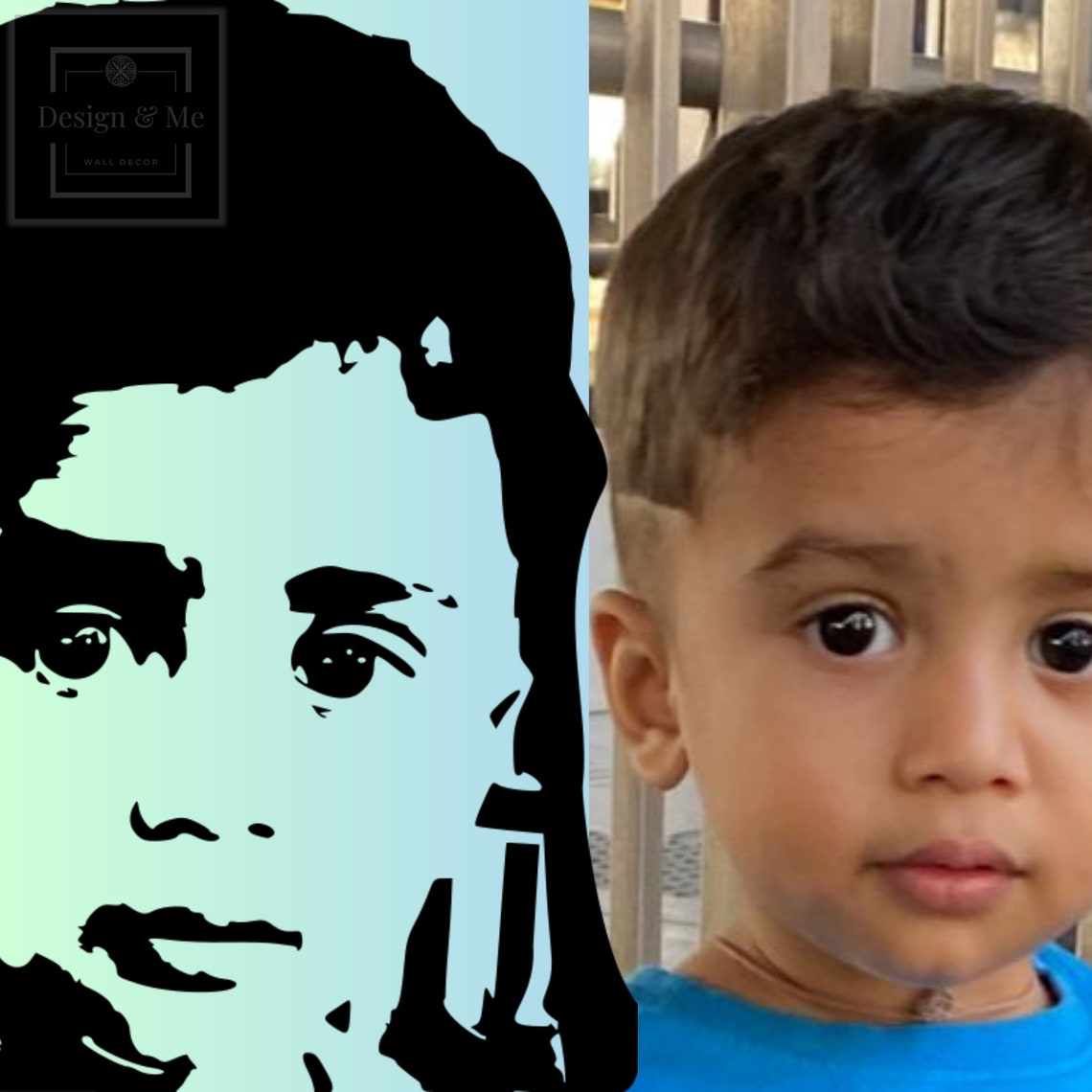 SILHOUETTE PORTRAIT, Vector Image, Vector Tracing, Face Decal, Vinyl ...