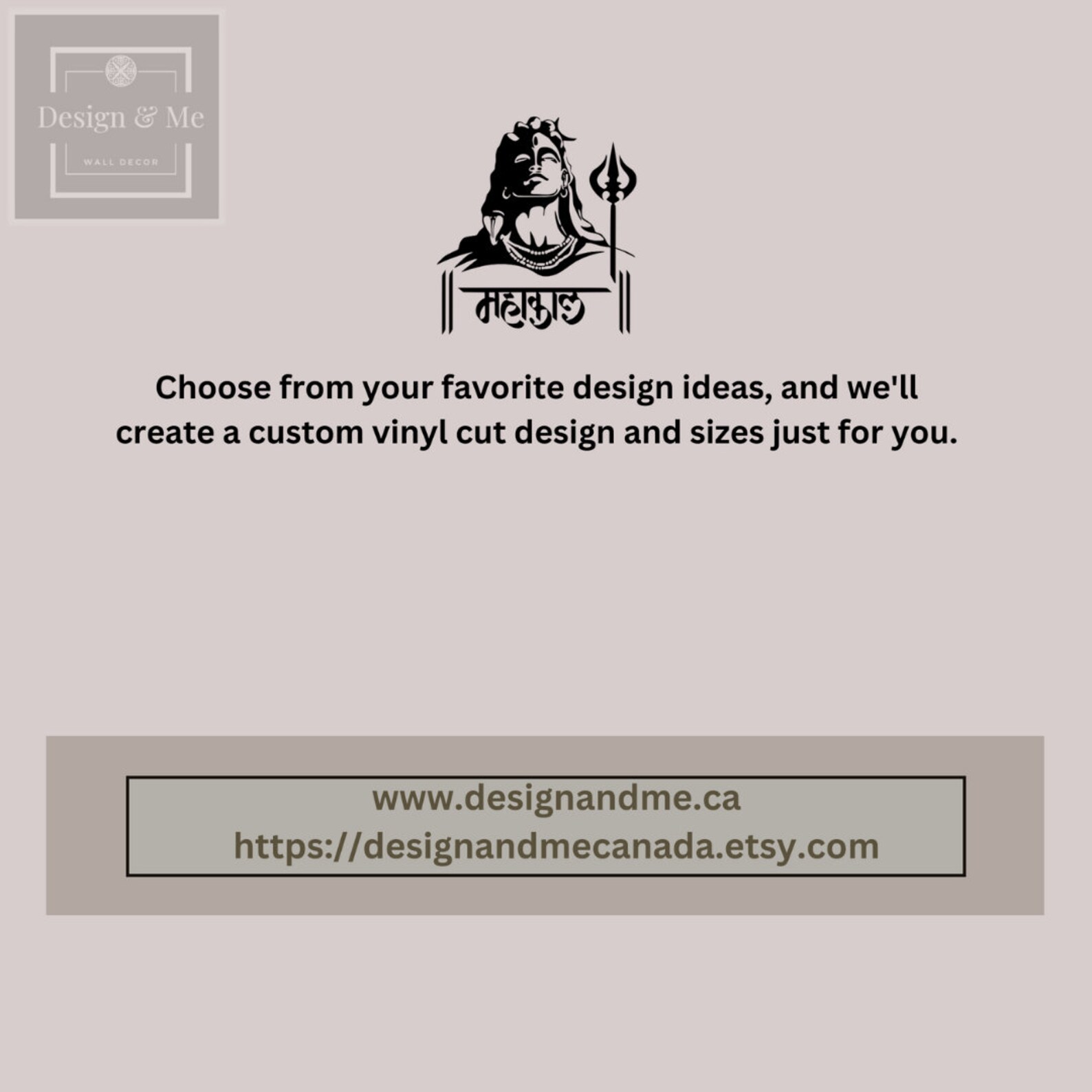 Mahakaal Wall Decals Laptop Stickers, Sacred Hindu Art, Vinyl Car ...