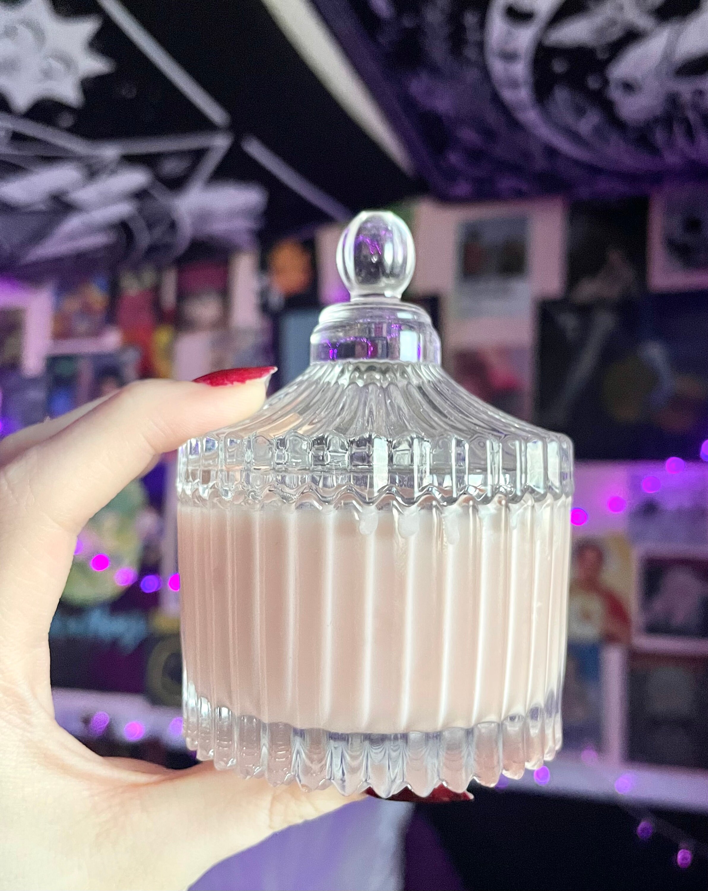 Pink Coquette Warm Vanilla Candle - Etsy